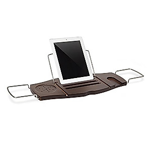 Umbra Aquala Bathtub Caddy, Walnut