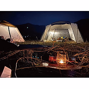 HOUKAI Tent Pop up for 5-8 Person Instant Camping with Double Door Lightweight Family Dome with Carrying Bag for Outdoor Family Camping Hiking (Pop up 5)/Pop up Tent/5