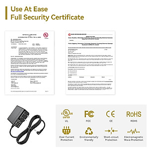 Omilik 5V UL AC Adapter for Worx WX255L WX255L.2 WX255 WX255.1 SD Slide Driver WX253 WX253.1 WX254L WX252 WX252L Worx 4V Cordless Drill Screwdriver Works SD & XTD Driver Worx Zip Snip WX081L WX08IL