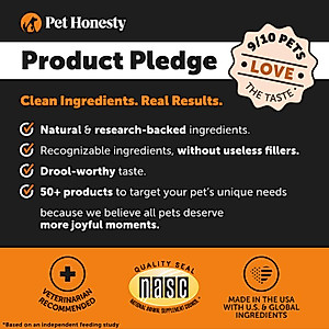 Pet Honesty Senior Hemp Hip & Joint Support & Probiotics Bundle: Mobility Supplement & Gut Health Chews for Dogs (Chicken & Duck 90 ct)