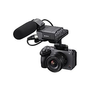 Sony Cinema Line FX30 Super 35 Camera with XLR Handle Unit (Renewed), Grey