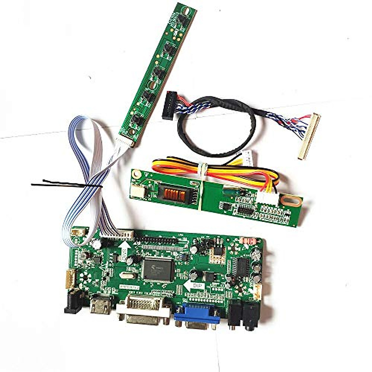 for LP141X10-A1P3 LP141X11-A2 M.NT68676 Display Controller Drive Card 1024768 14.1" LCD Panel VGA HDMI DVI CCFL LVDS 20-Pin Kit (LP141X11-A2)