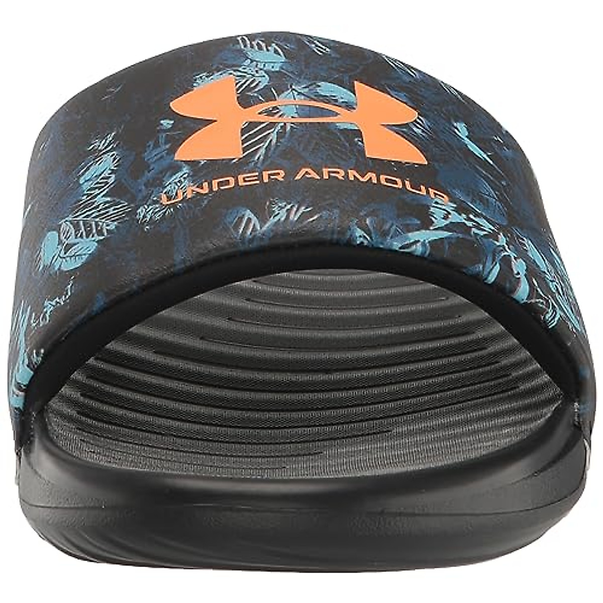 Under Armour Women's Ansa Graphic Fixed Strap, (406) Blizzard/Black/Bubble Peach, 9, US