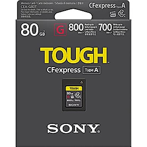 Sony CFexpress Type A 80GB Memory Card (2-Pack) Bundle (2 Items)