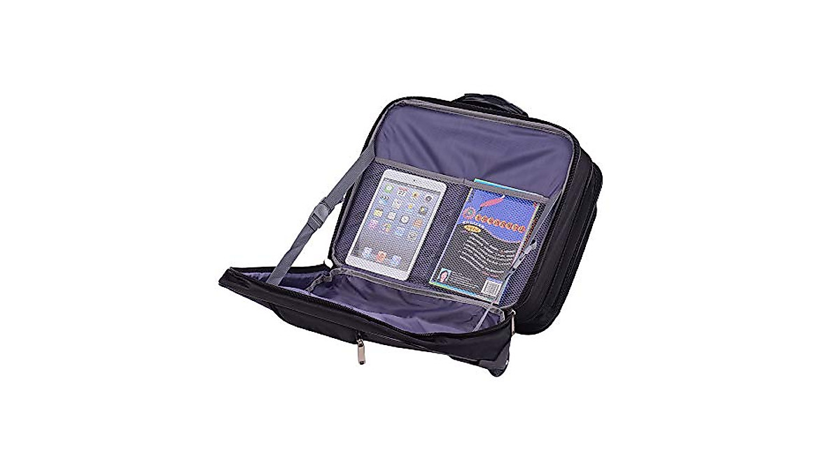 AirTraveler Rolling Briefcase for Business Travel - Fits 15.6in Laptops
