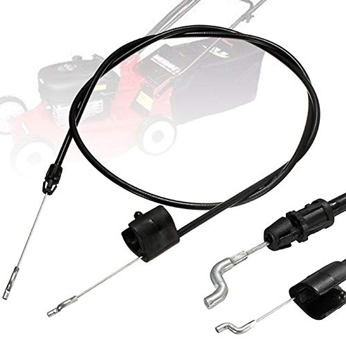 746-0957 Engine Zone Control Cable for MTD 946-0957 Fits Most Push Mowers with Cable Length 50inch Conduit Length 37 inch