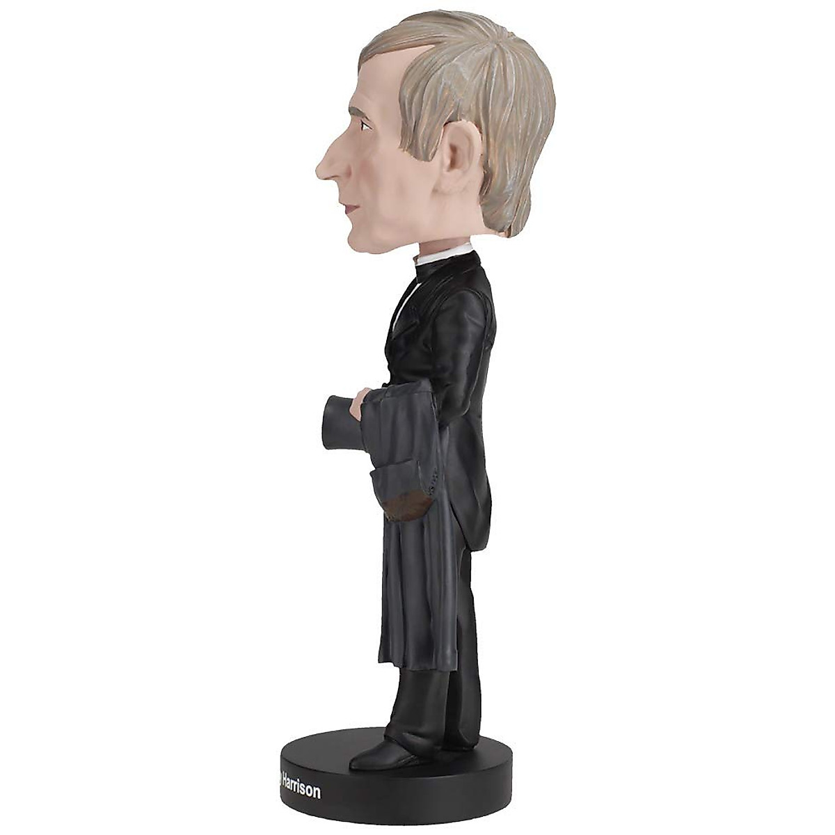 Royal Bobbles William Henry Harrison Bobblehead, Premium Polyresin Lifelike Figure, Unique Serial Number, Exquisite Detail