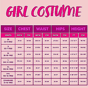 Spooktacular Creations Girl Pink Cheerleader Costume, Halloween Cute Cheer Uniform Outfit with Accessories for Halloween High School Cheerleader Dress Up Costume-L