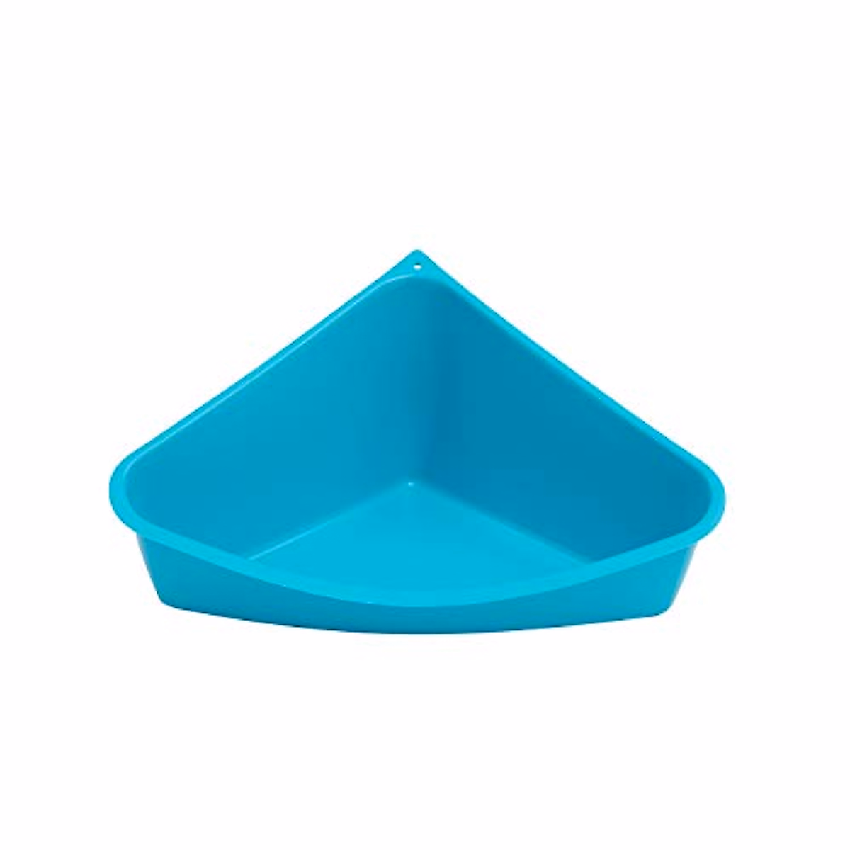 Lixit Corner Litter Pan for Ferrets, Rabbits, Rats, Guinea Pigs and Other Small Animals. (Blue Pack of 1)