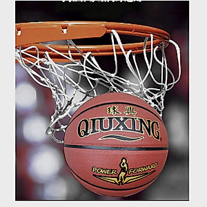 QIUXING Basketball 29.50 Official Size，Outdoor Basketball. Indoor Basketball ，Basketball with Pump