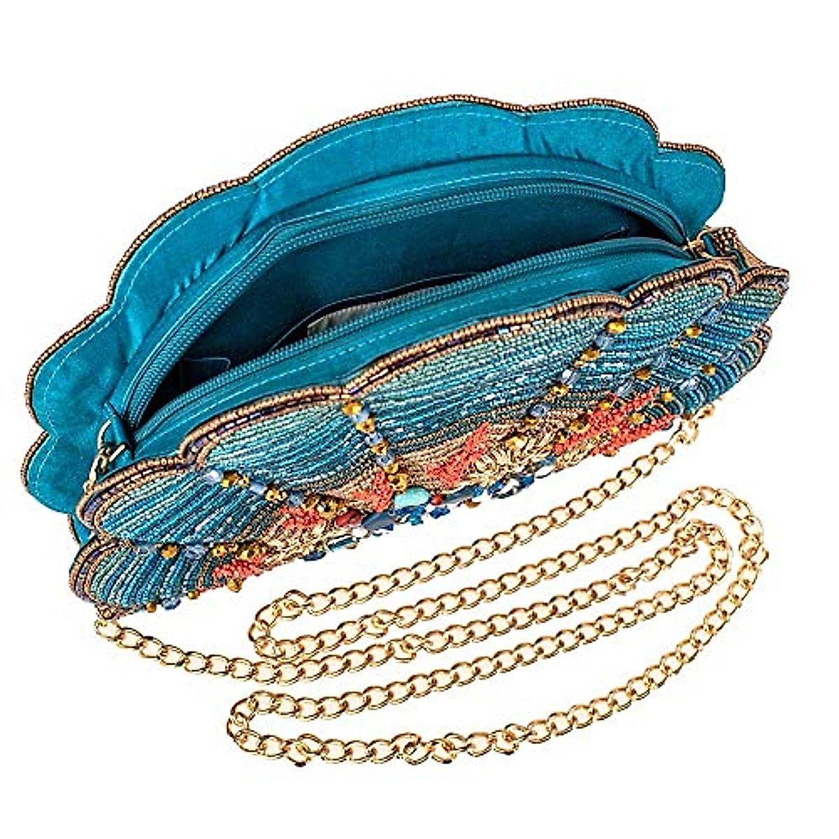 Mary Frances High Tide Crossody Handbag