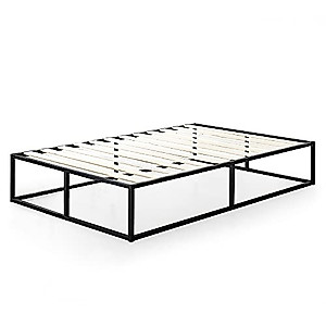 ZINUS Joseph Metal Platforma Bed Frame / Mattress Foundation / Wood Slat Support / No Box Spring Needed / Sturdy Steel Structure, Twin