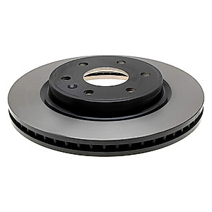 ACDelco Silver 18A2497A (19294180) Non-Coated Front Disc Brake Rotor