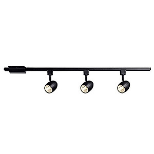 Hampton Bay Black Dimmable LED Track Kit