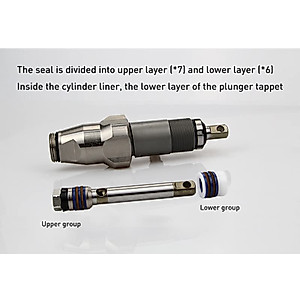 Airless Paint Spray Pump Accessories Repair Packing Kit Compatible with Graco 244194 Airless Paint Sprayer 295 390pc 395pc 490pc 495pc 595 3400 Aftermarket