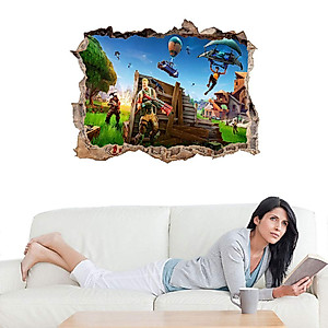 2020 Battle Game Wall Sticker Kids Wall Decor Painting Wallpaper for Kids Rooms Bedroom Living Room