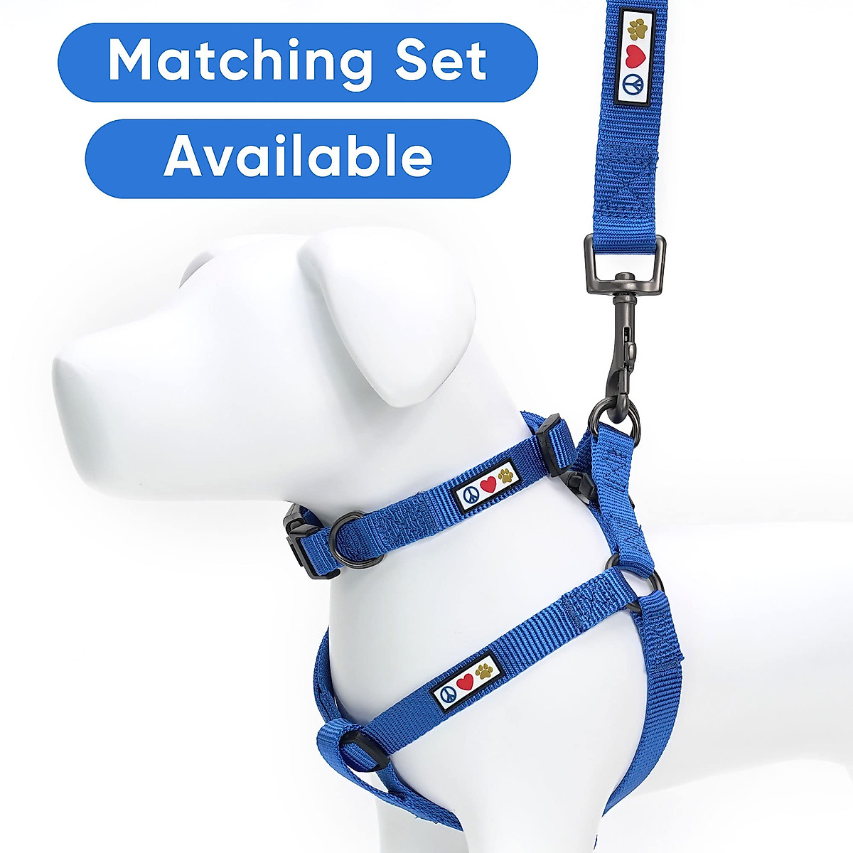 Pawtitas Dog Collar for Extra Small Dogs Adjustable Dog Collar Heavy Duty Waterproof Collars for Dogs with Quick-release Buckle - Blue Dog Collar for Extra Small Breeds