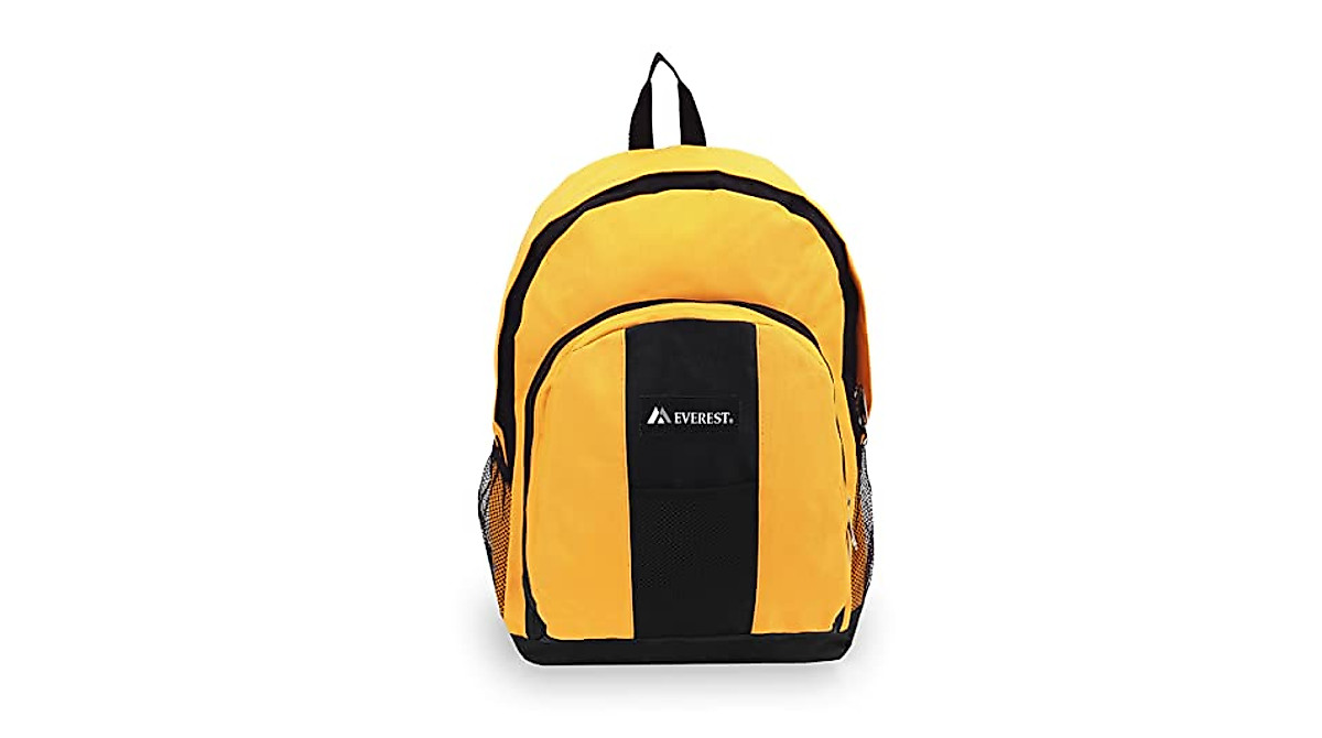Everest Yellow Backpack - Stylish & Functional Design