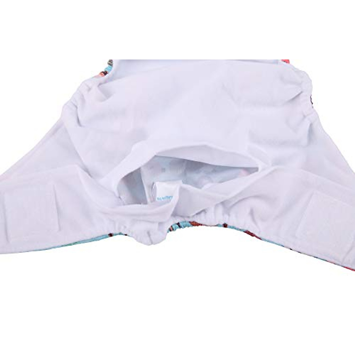 Baby Pocket Cloth Diaper Nappy Hook and Loop (Watercolor Animals)