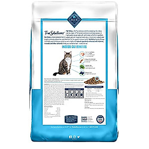 Blue Buffalo True Solutions Fab Feline Natural Indoor Adult Dry Cat Food, Chicken 11-lb