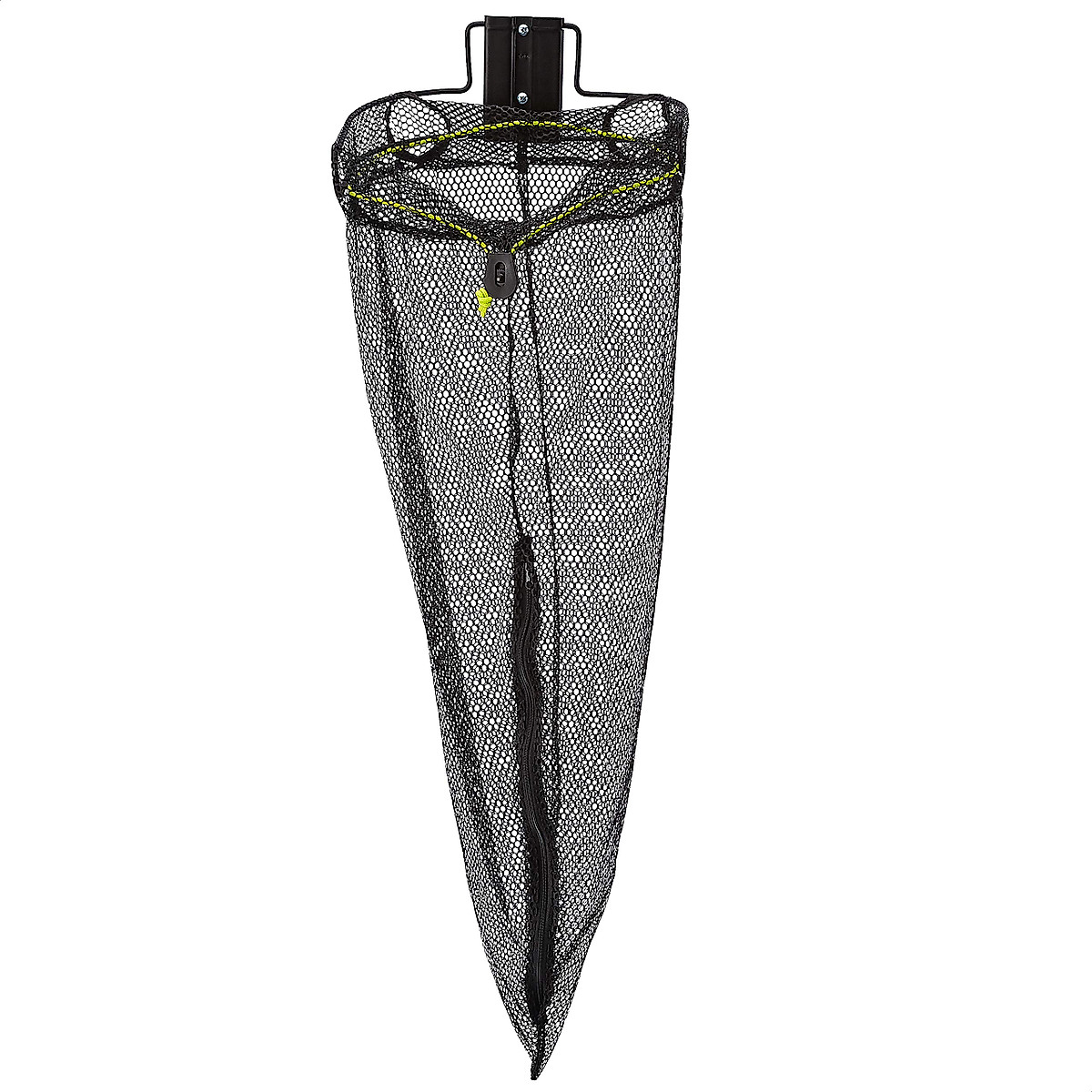 Amazon Basics Wall Mount Sports Ball Storage Rack - Multi Ball Holder Net, 15 x 4 x 6 inches, Black