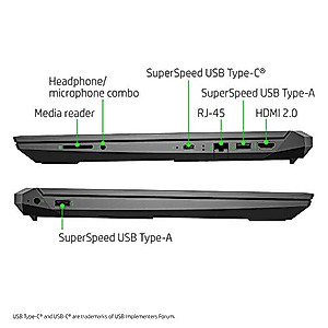 HP Pavilion Gaming 15 Laptop, NVIDIA GeForce GTX 1650, AMD Ryzen 5 4600H, 8GB DDR4 RAM, 512 GB PCIe NVMe SSD, 15.6" Full HD, Windows 10 Home, Backlit Keyboard (15-ec1010nr, 2020 Model)