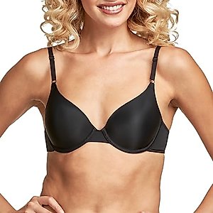 Maidenform Women's One Fab Fit T-Shirt Bra, Black,36 C US