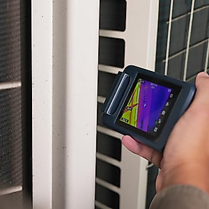 ACEGMET P200 Thermal Camera, 90° Rotating Lens Thermal Imaging Camera with 2MP Visual Camera, 240 x 180 IR Resolution Infrared Camera, 20Hz, 3.5" Touch Screen Thermal Imager, -4°F~1022°F, IP54