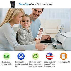 Cartlee Remanufactured Ink Cartridge Replacement for Canon 260 Black Ink Cartridge 260XL for Canon TS6400 Ink Cartridge for Canon TS6420 Ink Cartridge PG-260 Pixma TS5320 TS5300