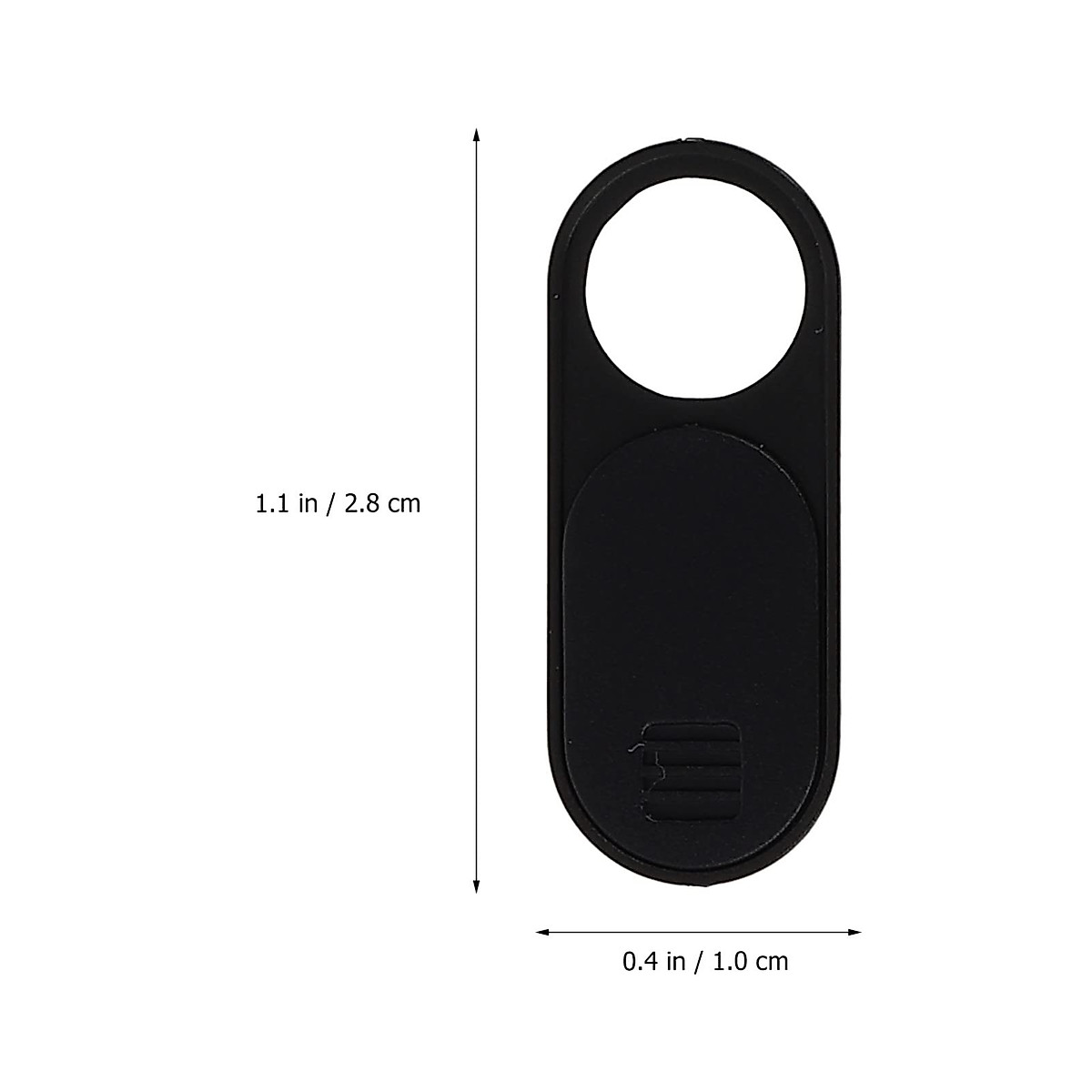 Abaodam 12PCS Phone Camera Cover Slide Plastic Laptop Webcam Covers Webcam Lens Protectors for Computers Cameras Mobile (Assorted Color)