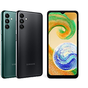 SAMSUNG Galaxy A04S 4G LTE (64GB + 4GB) Unlocked Worldwide (Only T-Mobile/Mint/Metro USA Market) 6.5" 50MP Triple Camera + (w/Fast Car Charger) (Green)