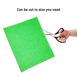 8 Pieces Fruit and Veggie Life Extender Liner,15 x 12 Inch Refrigerator Shelf Liners,Produce Saver Washable Life Extender Foam Mats for Fridge Refrigerator Drawers