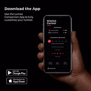 Lumos Kickstart Smart Bike Helmet | Front and Back LED Lights with Turn Signals | Electric Lime with MIPS