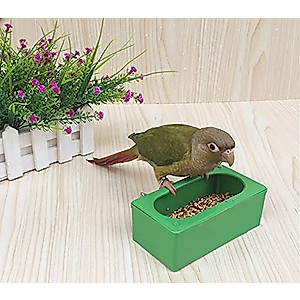 PetPhindU Pigeon Parrot Feeder Bird Feeding Box Bird Food Dish Bowl Water/Food/Seed Holder Birdcage Hanging Feeder
