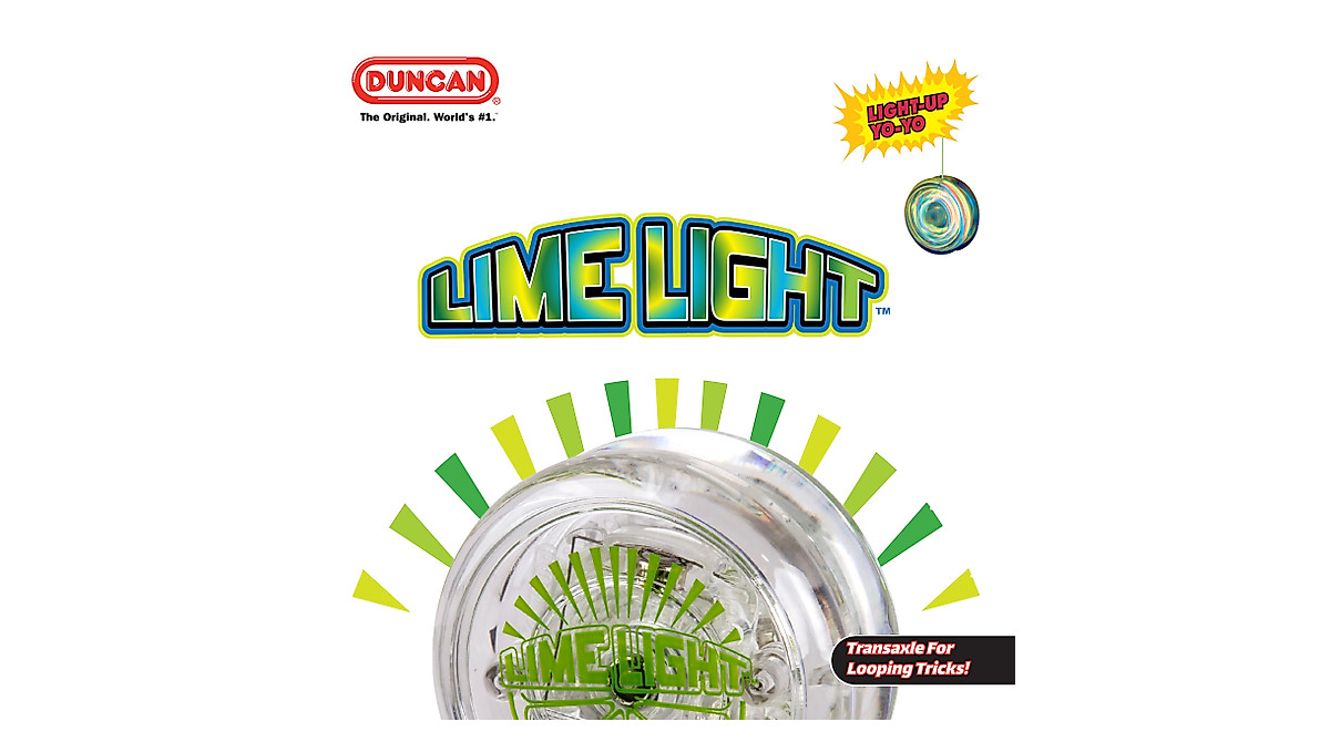Duncan Limelight LED Yo-Yo for Beginners - Light-Up Fun