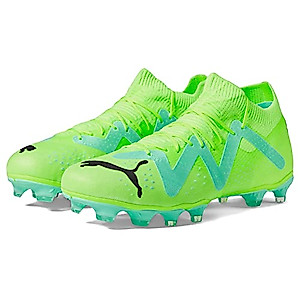 PUMA Future Match FG/AG Fast Yellow/Puma Black/Electric Peppermint 9.5 D (M)
