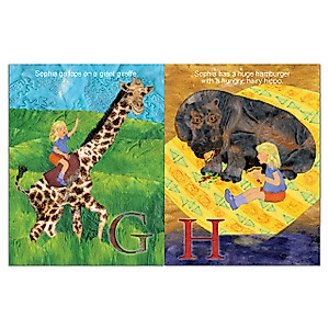 Personalized Children’s ABC Book – Customize with Your Child’s Name, Hair Color, Gender, and More | Educational Alphabet Learning for Kids