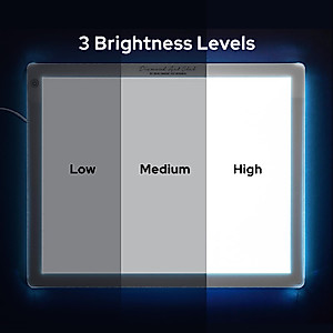 Diamond Art Club Light Pad, USB LED Light Board for Diamond Painting and DIY Crafting, 5D Diamond Art Tools and Accessories, 16.6" x 13.5"