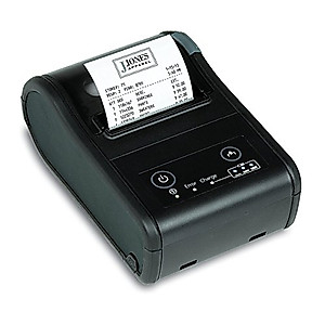 Epson C31CC79312 Series TM-P60II Wireless Label Printer, 802.11 B/G/N, 2.4Ghz, A/N, 5Ghz, Battery, Belt Clip, USB Cable, Black
