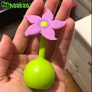haakaa Silicone Breast Pump Stopper 1 pk (Purple)