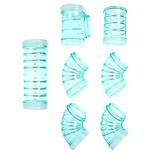 Hamster Bed Hamster Tubes Set, Hamster Tunnel Hamster Tubes and Tunnels Hamster cage Tubes Hamster Tunnels for Small Animal Hideout