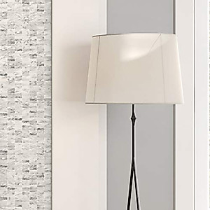 SpeedTiles FREEZY Timeless Natural Stone Tiles - Modern Peel & Stick Marble Tiles for Kitchen Backsplash, Fireplace, Interior Wall - 3X Faster Installation with No Mortar, No Grout - Sample