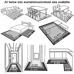Fluffy Rug 8x10 Feet / 240x300 cm Faux Wool Indoor Accent Rug Non-Slip Low-Pile Carpet for Entrance Living RoomBedroom Dining Table Yellow Green Black Animal Bear Pattern