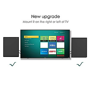 Monzlteck WX-X Wall Mount for Xbox ONE X, Steel Mount Wall Holder Bracket for Xbox 1X,Near or Behind TV