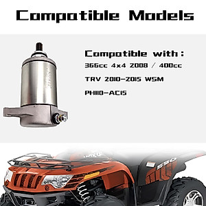 KARSEE Starter Motor 3305-954 Compatible with Arctic Cat 450 450 TRV GT XC 450 3305-954