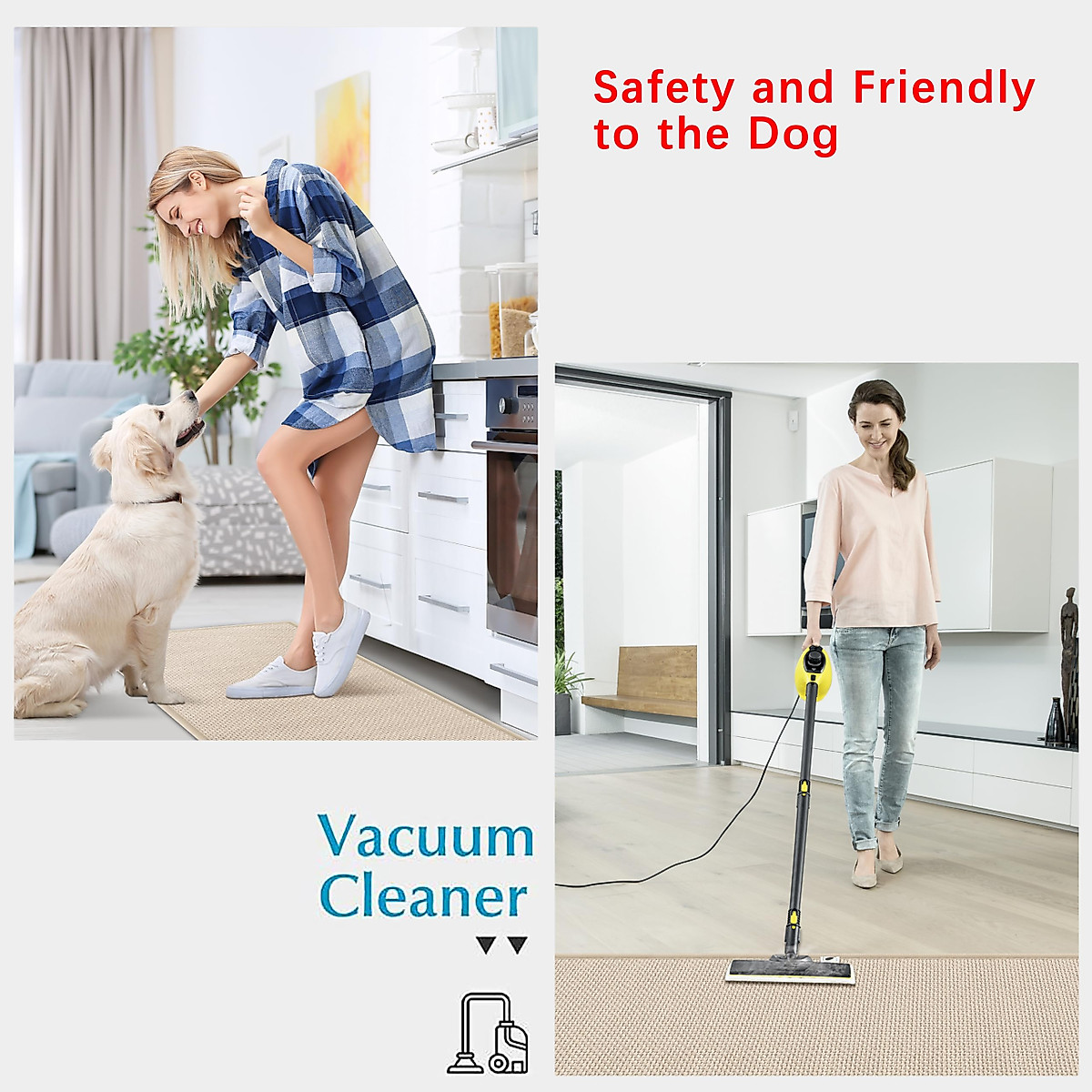 GOYLSER Boho Kitchen Rugs and Mats Non Skid Washable, Braid Jute Kitchen Floor Rug in Front of Sink, 60"x26" Rubber Backed Large Farmhouse Absorbent Kitchen Cushioned Standing Mat Beige