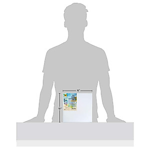 PHOENIX Watercolor Stretched Canvases, 10x10 Inch/4 Pack - 8 Oz, 3/4 Inch Profile, 100% Cotton Triple Primed White Blank Canvases for Watercolor, Acrylic, Gouache, Tempera, Crafts & Pouring Art