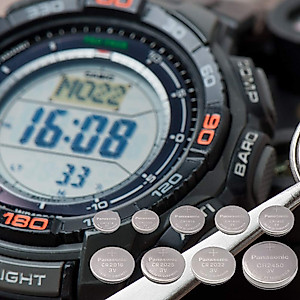 Panasonic Cr1616 3v Lithium Battery 2pack X (5pcs) = 10 Single Use Batteries