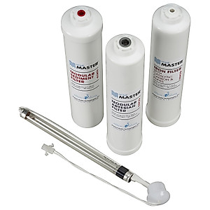 Home Master ISet-TMHP-MY12 HydroPerfection Replacement Filter Change Set, white