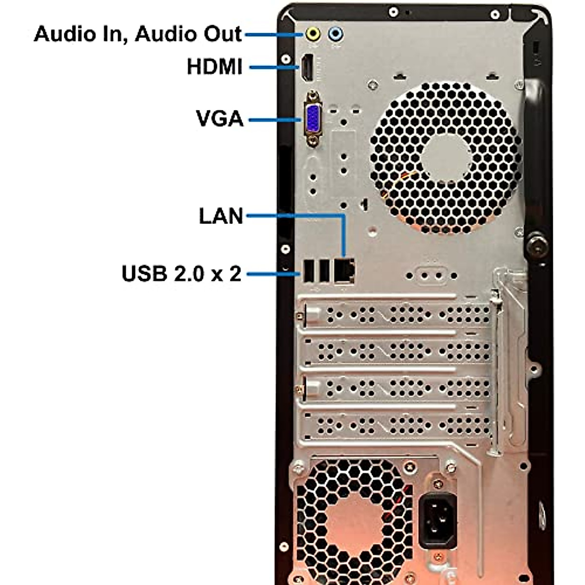 HP 290 G4 Microtower Desktop Computer, Intel i7-10700 Upto 4.8 GHz, 64GB RAM, 2TB NVMe SSD, DVD-RW, HDMI, VGA, AC Wi-Fi, Bluetooth – Windows 11 Pro, Black